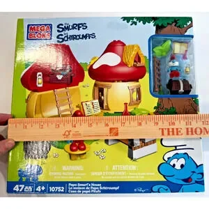Mega Bloks | Toys | Mega Bloks Smurfs Les Schtroumpfs Papa Smurf ...